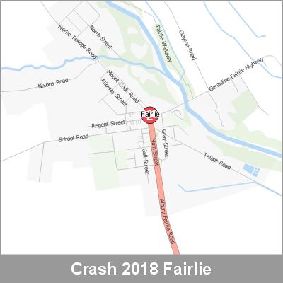 2018 Crashes Fairlie - Digital Maps