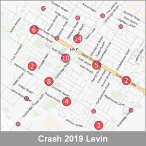 2020 Street Map Levin - Digital Maps