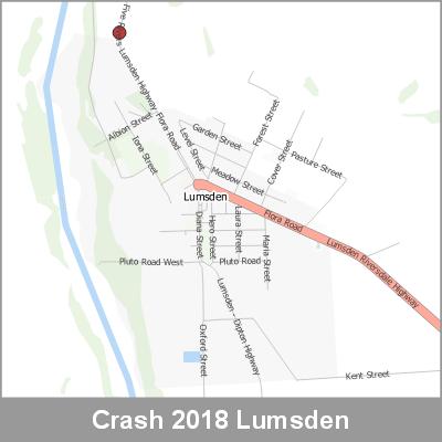 2018 Crashes Lumsden - Digital Maps