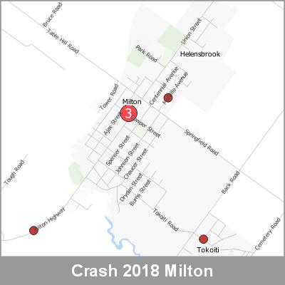 2018 Crashes Milton - Digital Maps