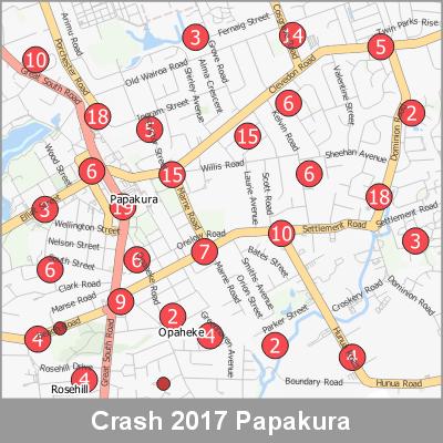 2020 Street Map Papakura - Digital Maps