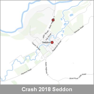 2018 Crashes Seddon - Digital Maps