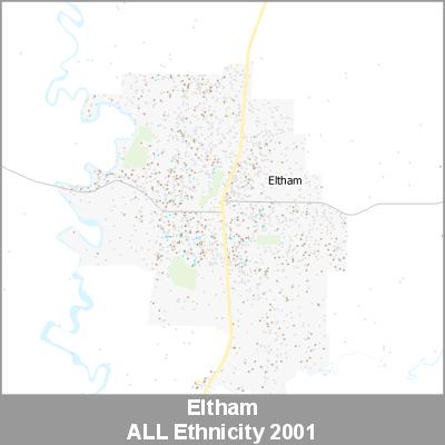 2020 Street Map Eltham - Digital Maps