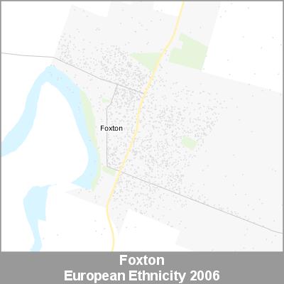 2020 Street Map Foxton - Digital Maps