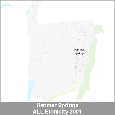 2020 Street Map Hanmer Springs - Digital Maps