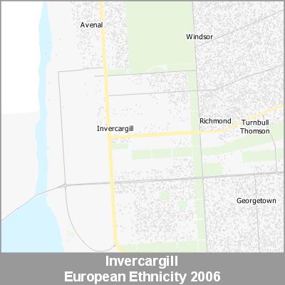 2020 Street Map Invercargill - Digital Maps