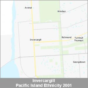 2020 Street Map Invercargill - Digital Maps