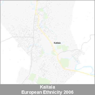 2020 Street Map Kaitaia - Digital Maps