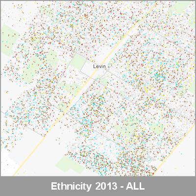 2020 Street Map Levin - Digital Maps