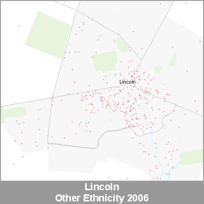 2020 Street Map Lincoln - Digital Maps