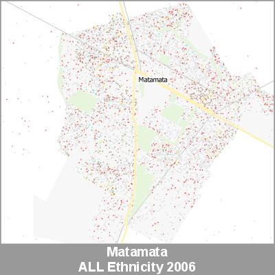 2006 ALL Ethnicity Matamata - Digital Maps