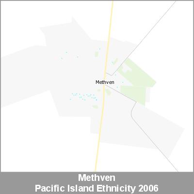 2006 Pacific Ethnicity Methven - Digital Maps