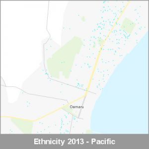 2020 Street Map Oamaru - Digital Maps