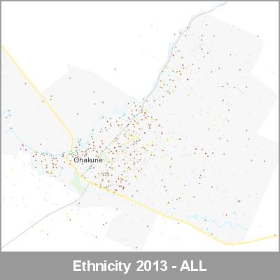 2013 All Ethnicity Ohakune - Digital Maps