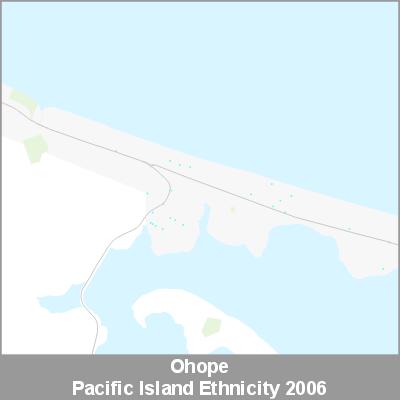 2006 Pacific Ethnicity Ohope - Digital Maps