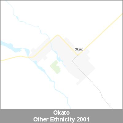 2001 Other Ethnicity Okato - Digital Maps