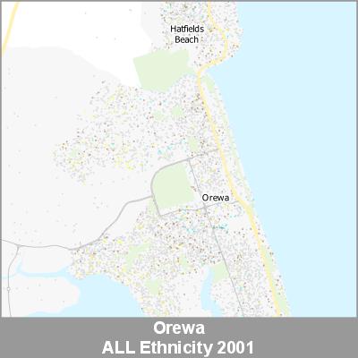 2018 Crashes Orewa - Digital Maps
