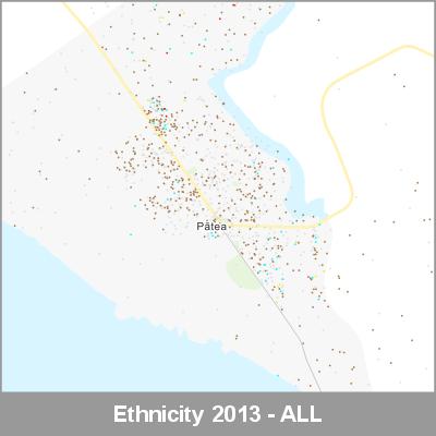 2013 All Ethnicity Patea - Digital Maps