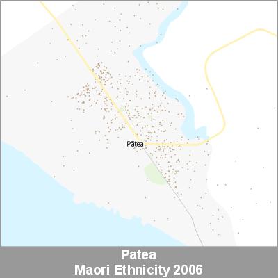 2006 Maori Ethnicity Patea - Digital Maps