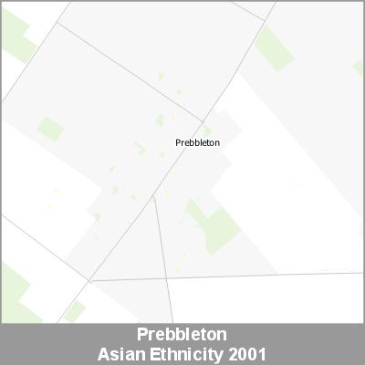 2001 Asian Ethnicity Prebbleton - Digital Maps