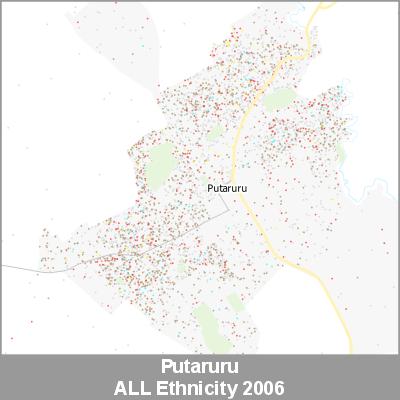 2006 ALL Ethnicity Putaruru - Digital Maps