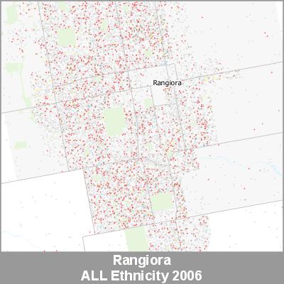 2006 ALL Ethnicity Rangiora - Digital Maps