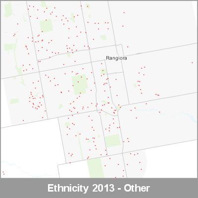 2013 Other Ethnicity Rangiora - Digital Maps