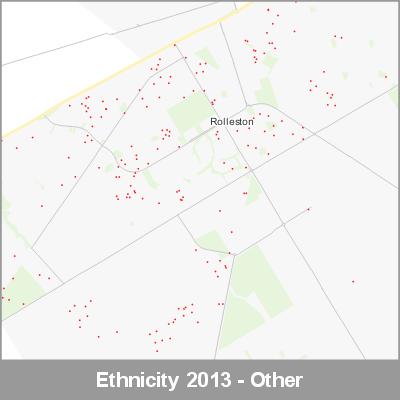 2020 Street Map Rolleston - Digital Maps