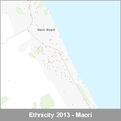 2020 Street Map Waihi Beach - Digital Maps