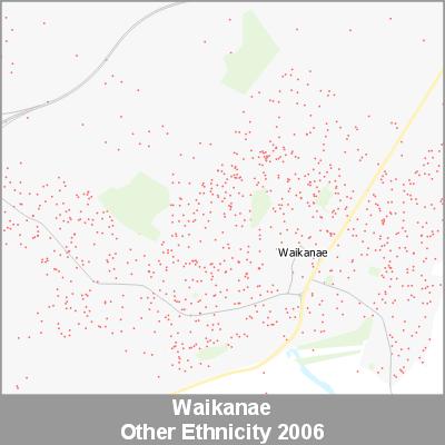 2020 Street Map Waikanae - Digital Maps