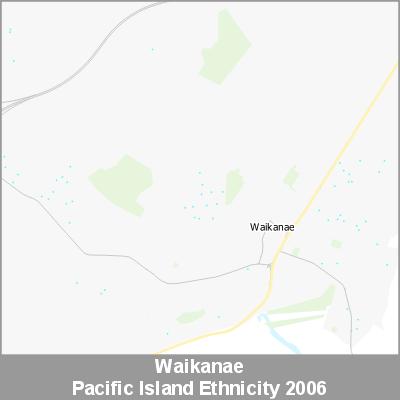 2020 Street Map Waikanae - Digital Maps