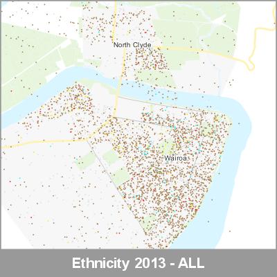 2013 All Ethnicity Wairoa - Digital Maps