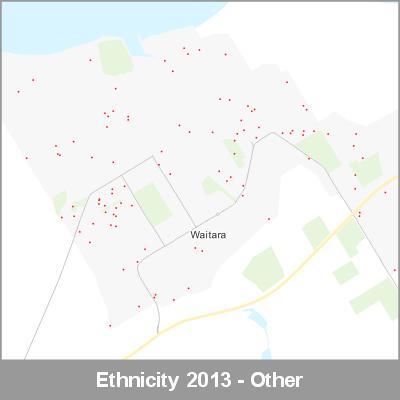 2013 Other Ethnicity Waitara - Digital Maps