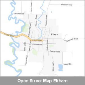 2020 Street Map Eltham - Digital Maps
