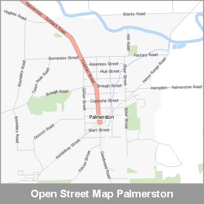 2020 Street Map Palmerston - Digital Maps