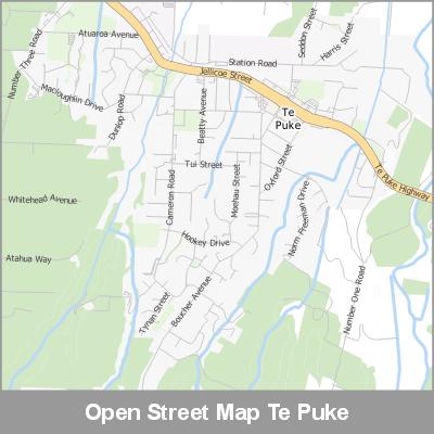 2019 Crashes Te Puke - Digital Maps