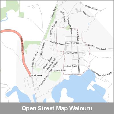 2020 Street Map Waiouru - Digital Maps