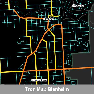 2020 Tron Map Blenheim - Digital Maps