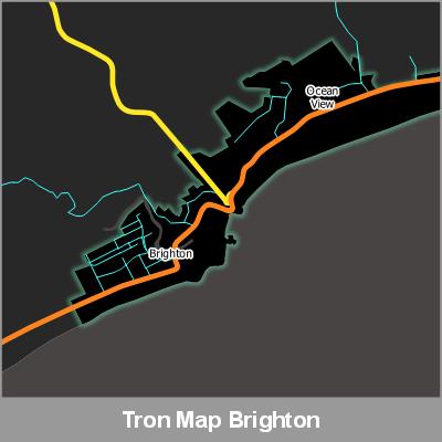 2020 Tron Map Brighton - Digital Maps