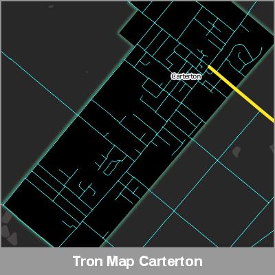 2020 Tron Map Carterton - Digital Maps