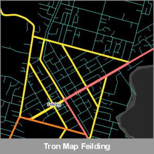 2020 Tron Map Feilding - Digital Maps