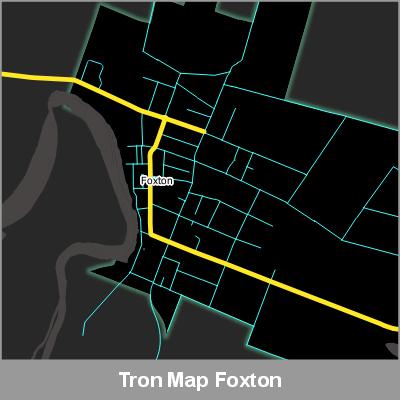 2020 Tron Map Foxton - Digital Maps
