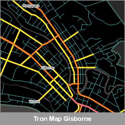 2020 Tron Map Gisborne - Digital Maps