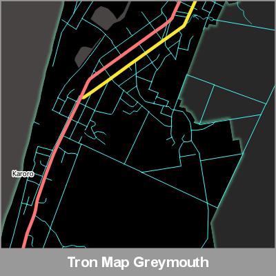 2020 Tron Map Greymouth - Digital Maps