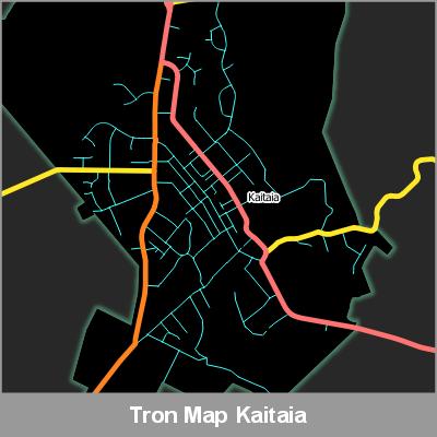 2020 Tron Map Kaitaia - Digital Maps