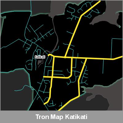 2020 Tron Map Katikati - Digital Maps
