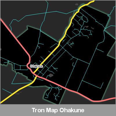 2020 Tron Map Ohakune - Digital Maps