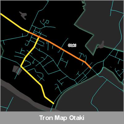 2020 Tron Map Otaki - Digital Maps