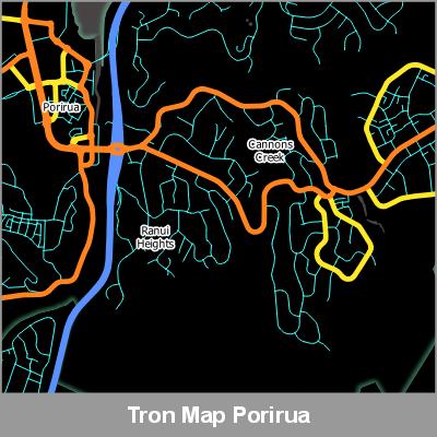 2020 Tron Map Porirua - Digital Maps