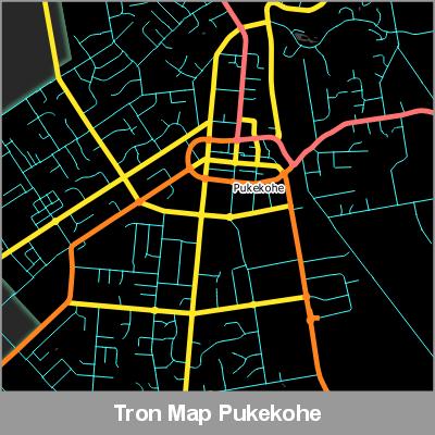 2020 Tron Map Pukekohe - Digital Maps